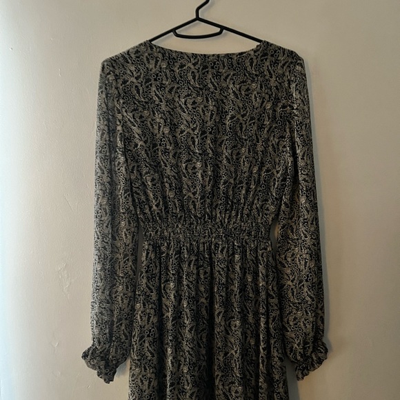 Sezane | Dresses | Sezane Titaine Dress Printed Black And White Size 34 ...